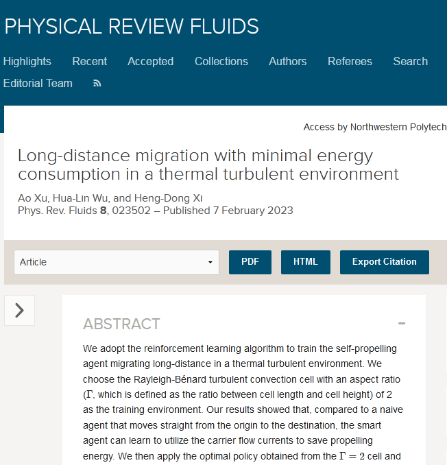 Learning to patrol in a thermal turbulent environment-航空学院